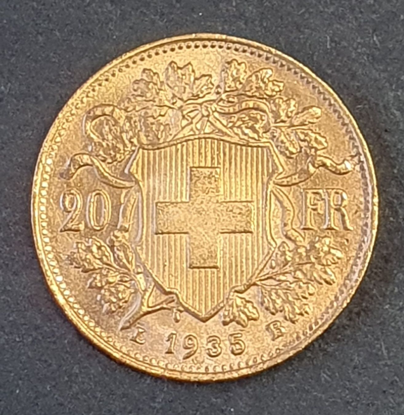 20 Fr. Goldvreneli 1935 (Gebraucht) in Arni AG für CHF 695 – mit ...