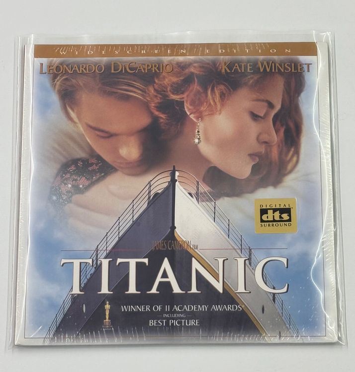 Titanic (1997) Laserdisc (NTSC), WSE, DTS, NEU/OVP (Neu und originalverpackt) in Meilen für CHF ...