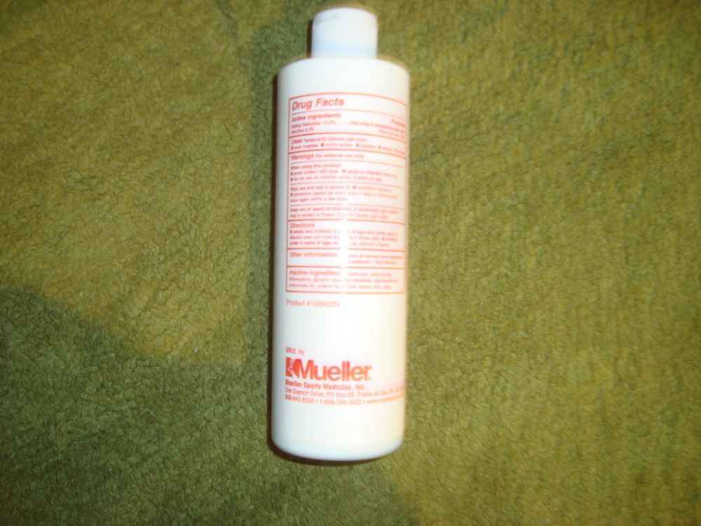 Sports Balm Mueller analgesic lotion Net.w.16 oz/474ml M.usa (Neu (gemäss Beschreibung)) in ...