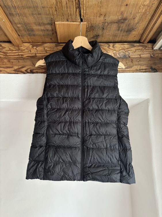 Uniqlo Light Daunen Gilet Gr. S Schwarz | Kaufen auf Ricardo