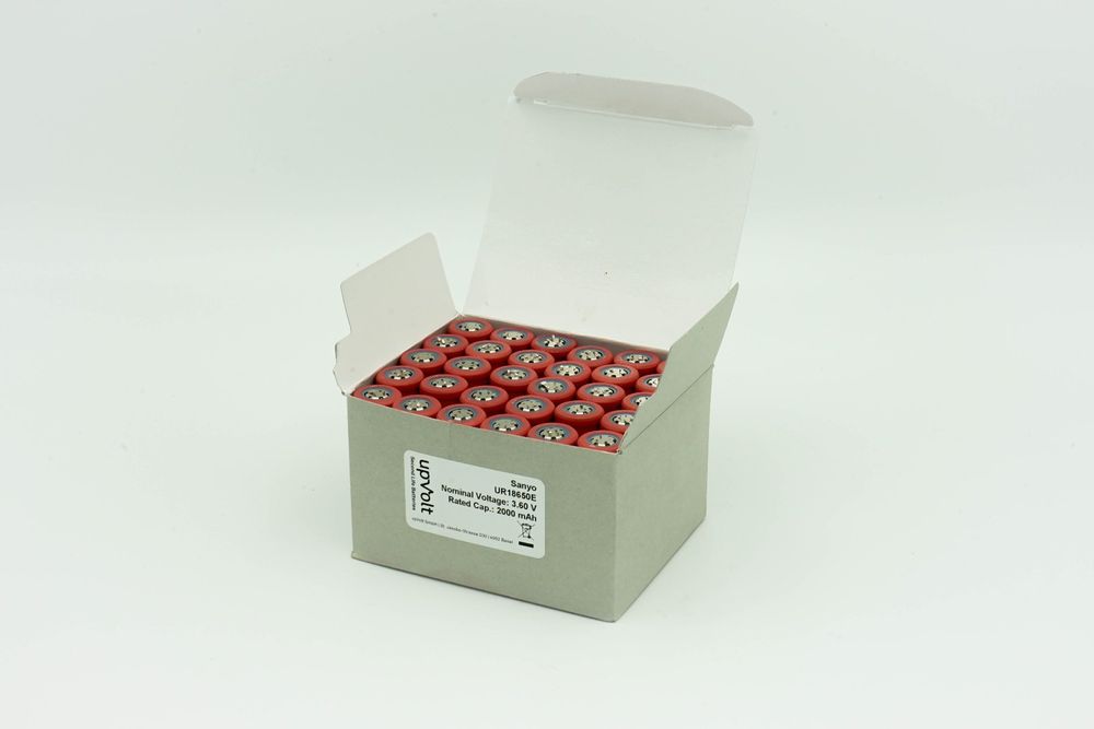 30x 18650 Sanyo E Zellen, Kapazität: 1200-1400 | Kaufen auf Ricardo