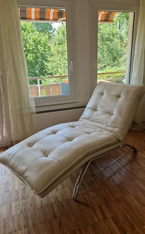 Relaxliege Leder neu, Chilliano, Möbel Hubacher Rothrist (Neu und ...
