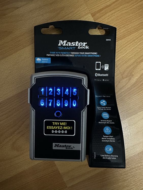 Master Lock Schlüsseldepot 5441 Smart (Neu und originalverpackt) in ...