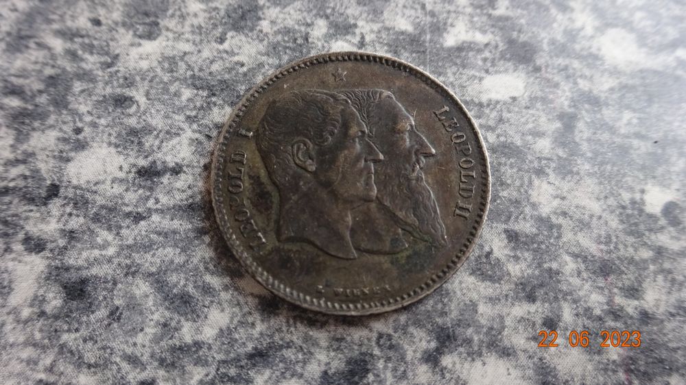 1 Franc Leopold I Leopold II 1830-1880 argent | Kaufen auf Ricardo