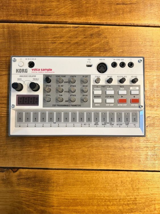 KORG Volca sample 2 (weiss) (Gebraucht) in Stetten AG für CHF 90 – mit ...