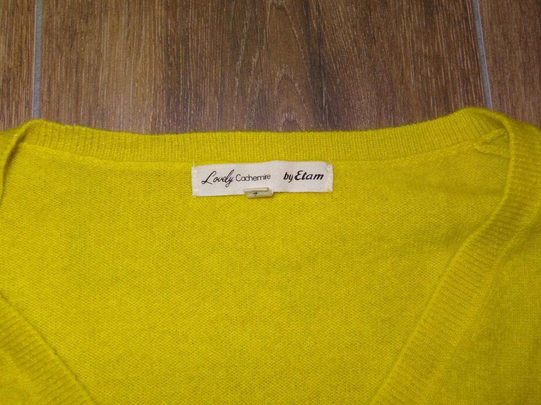 Pull cachemire Etam jaune vif, taille M! (D'occasion) à Satigny pour ...