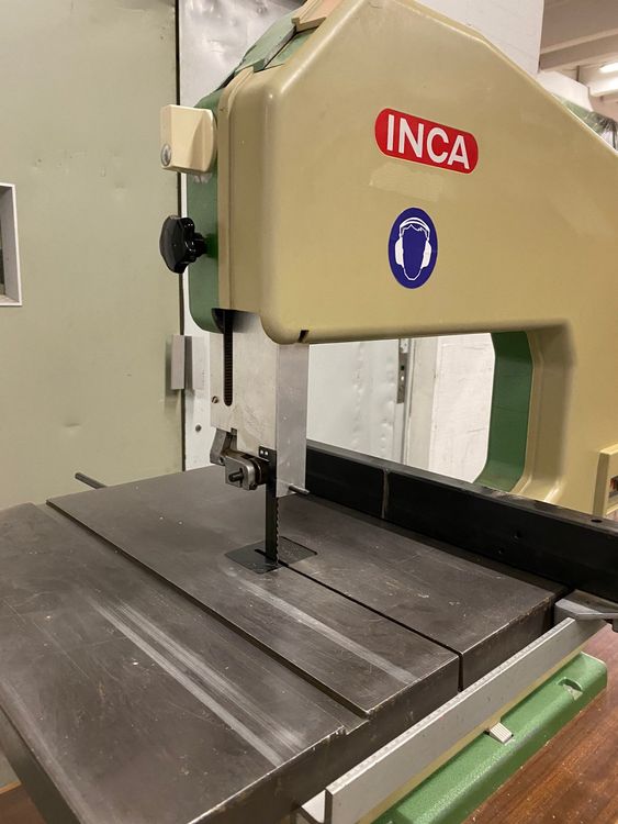 Bandsäge Inca inkl. Tisch mit Zubehör (Gebraucht) in Oberentfelden für ...