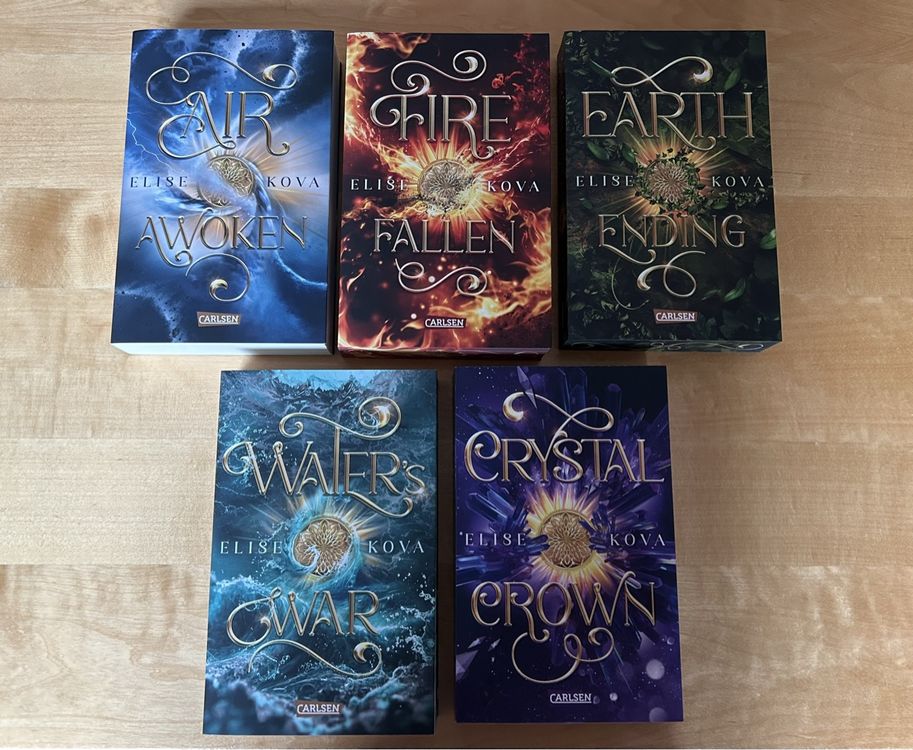 Elise Kova - Chroniken von Solaris - Band 1-5 - komplett (Gebraucht) in ...