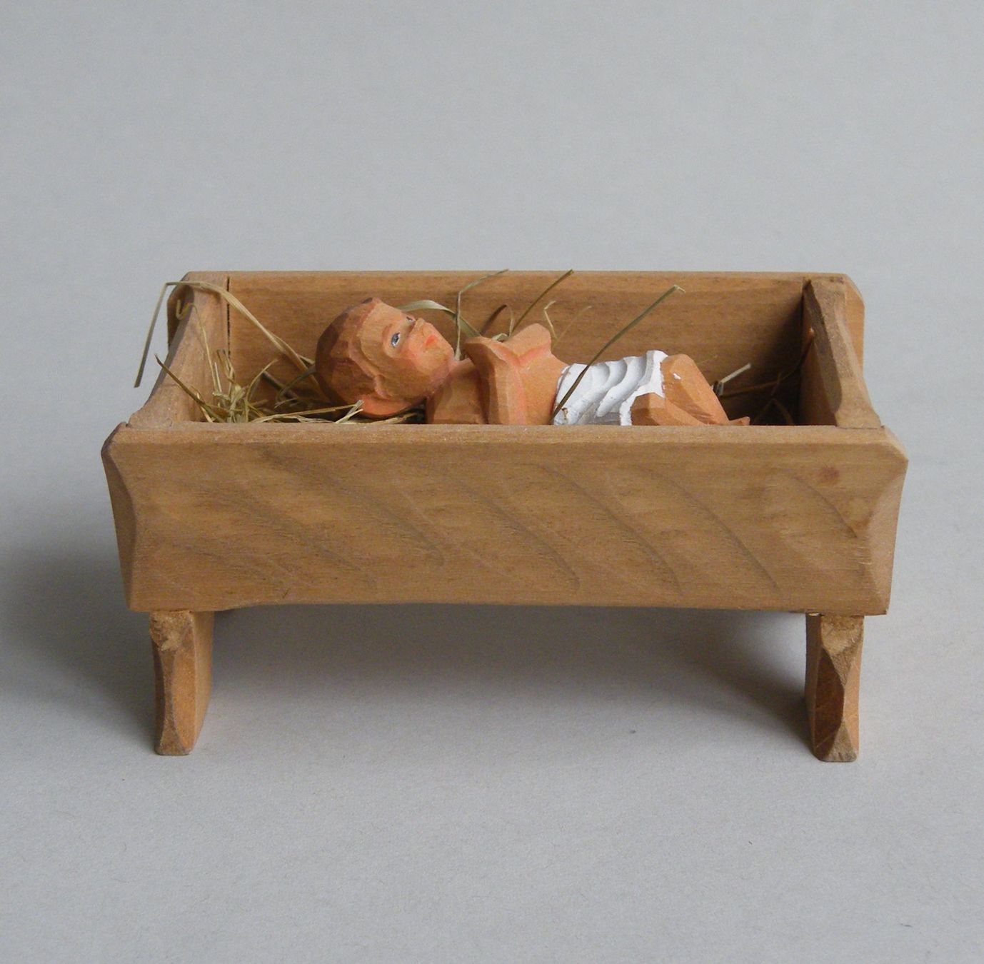 Krippe Jesus 09.002.1F Huggler Serie Christnacht 14 cm 1974 (Gebraucht ...
