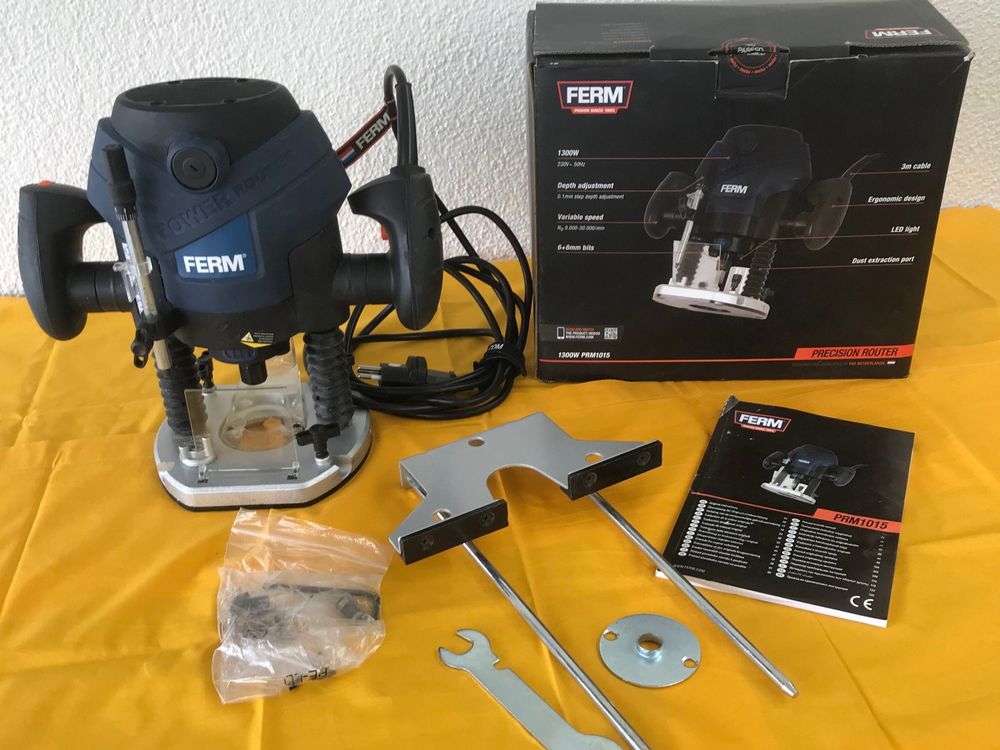Ferm Oberfräse 1300 W PRM1015 - Schnäppchen ab Fr. 29.- | Kaufen auf ...