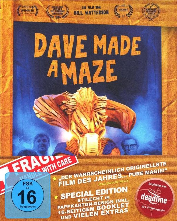Dave Made a Maze (Blu-Ray) (Neu (gemäss Beschreibung)) in Bern für CHF ...