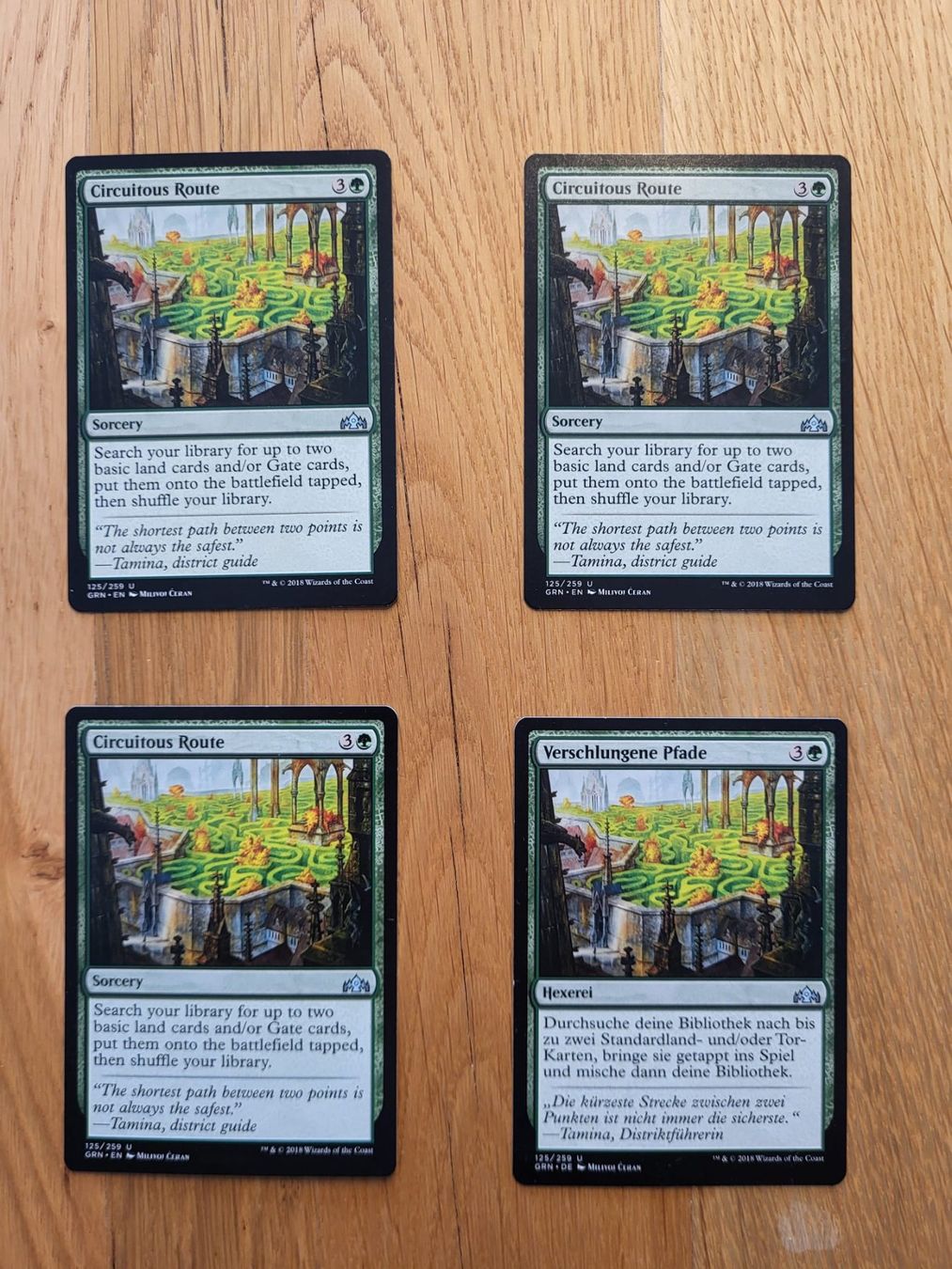 Carte Magic (MtG) : Circuitous Route / Verschlungene Pfade (Gebraucht ...