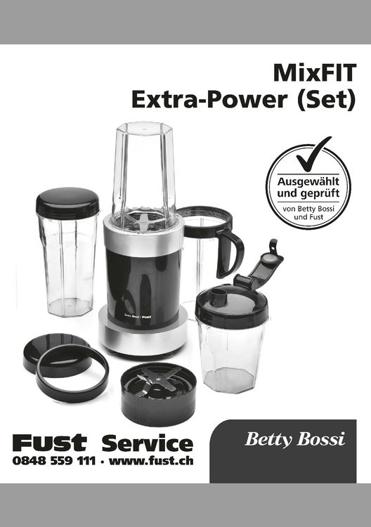 Betty Bossy MixFIT Extra Power | Kaufen auf Ricardo