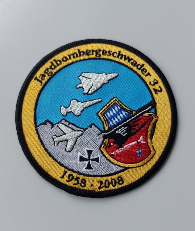 Stoffabzeichen Deutsche Luftwaffe /Jabo 32 (Neu (gemäss Beschreibung ...
