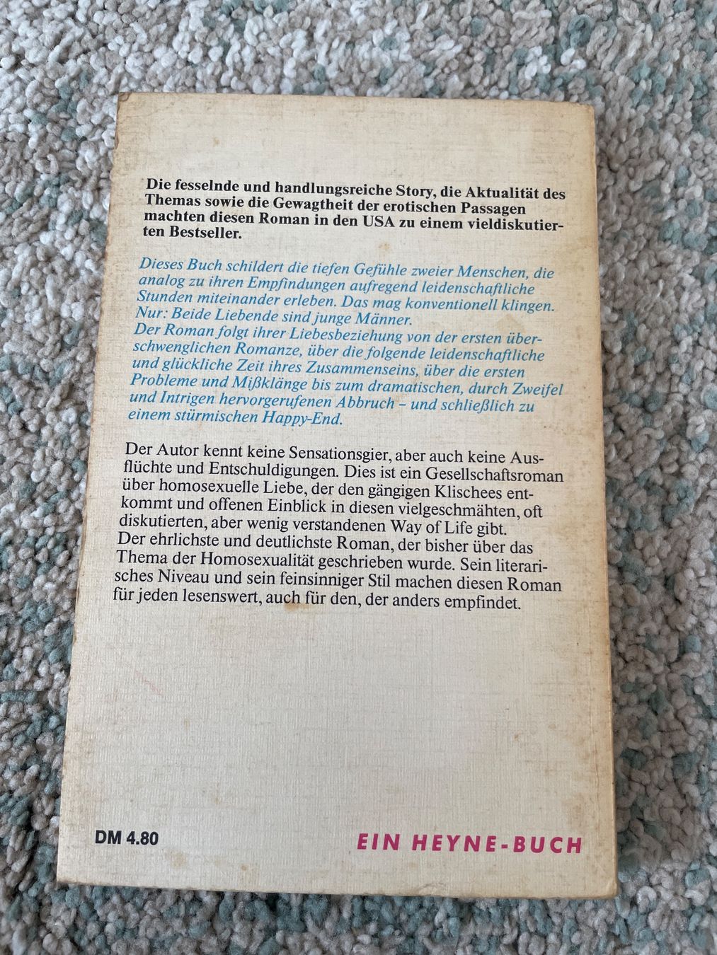 Gordon Merrick - Ein Fall von Liebe - Roman 📖 (Gebraucht) in Sargans ...