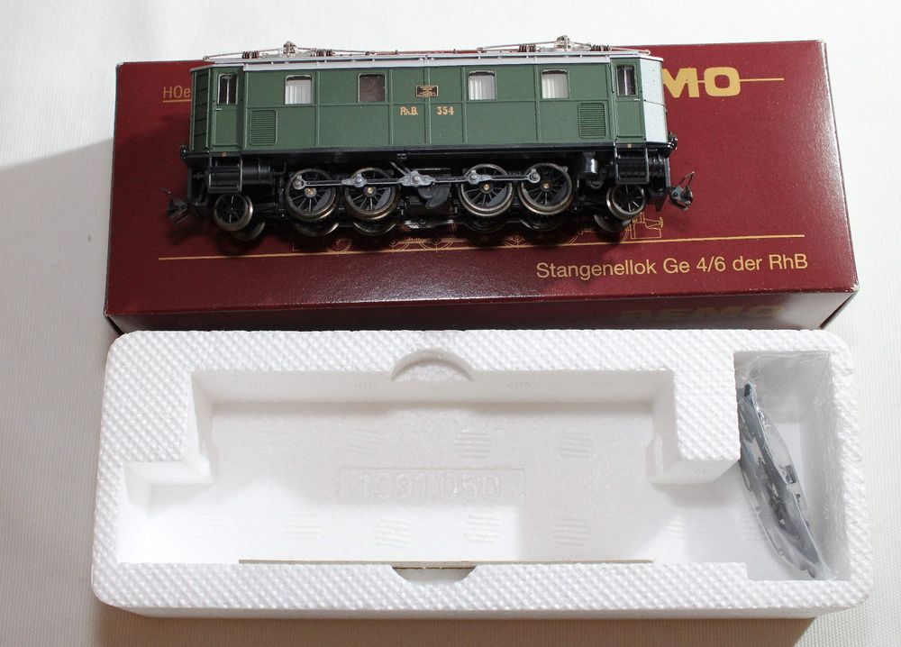 Bemo 1291 104, RhB Ge 4/6, Nr 354, grün (Gebraucht) in Winterthur für CHF 300 – mit Lieferung ...