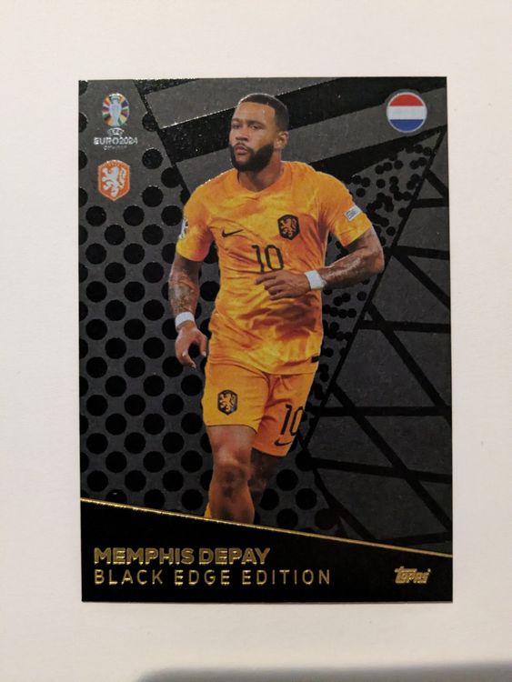 Topps Euro 2024 Black edge edition Depay (Gebraucht) in Genève für CHF ...