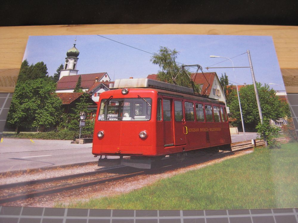 AK Rheineck mit Bergbahn Walzenhausen (Neu (gemäss Beschreibung)) in Malters für CHF 7 – mit ...