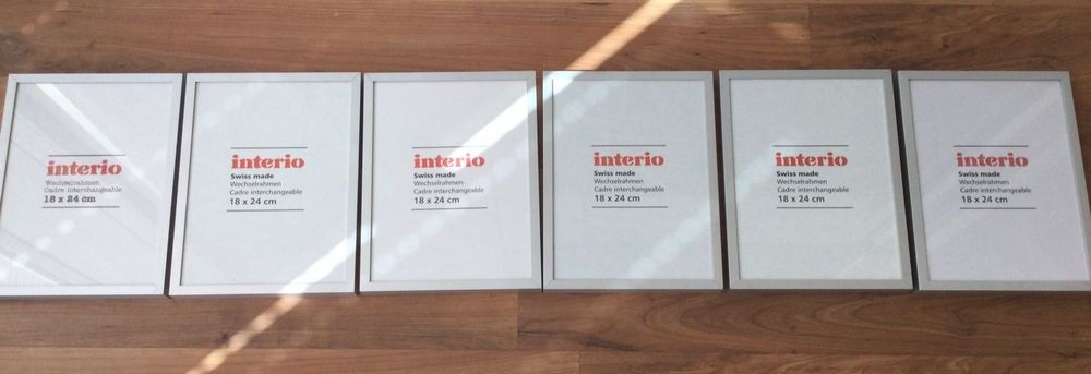 Aluminium-Bilderrahmen (Set à 6 Stück) (Gebraucht) in Arisdorf für CHF ...