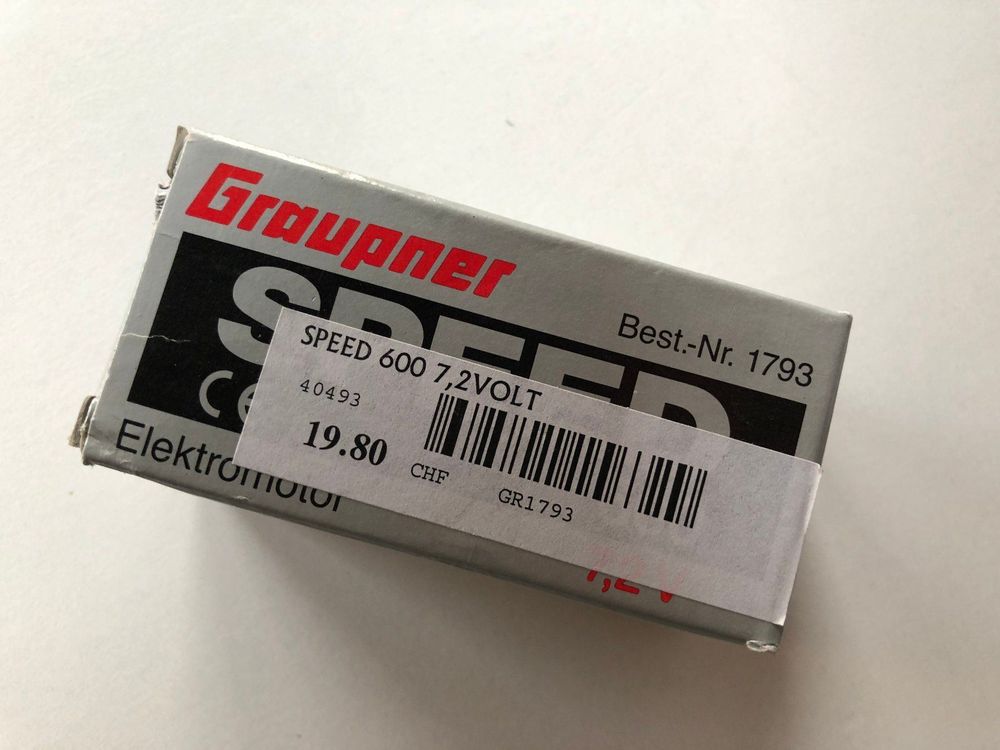 Elektromotor Graupner Speed | Kaufen auf Ricardo