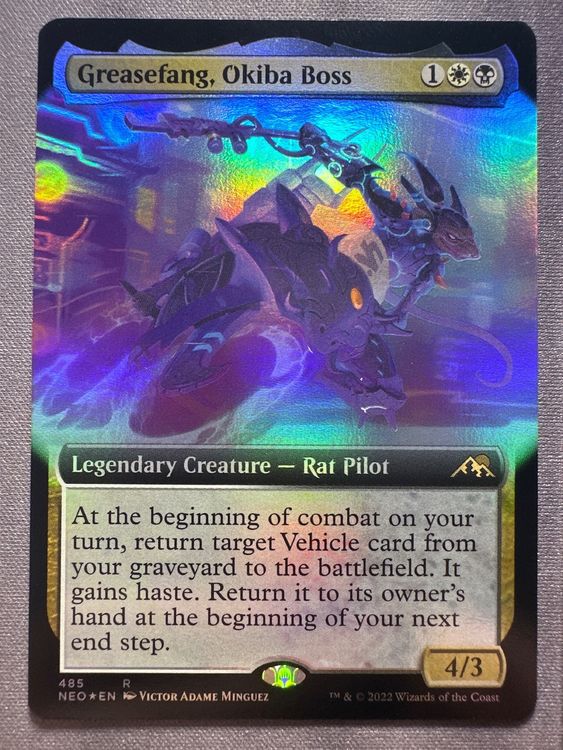 Greasefang, Okiba Boss FOIL Variant 485 Kamigawa (Neu (gemäss ...