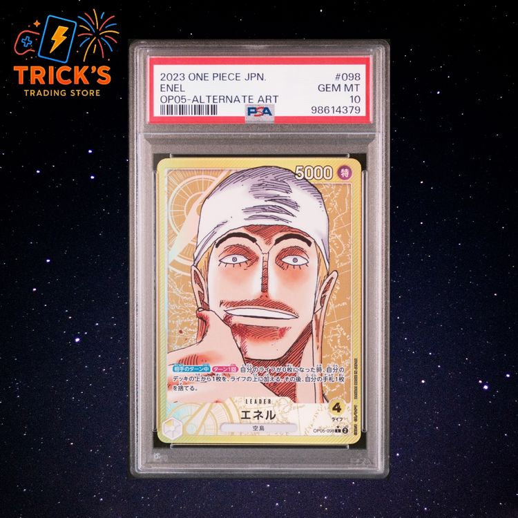 One Piece JPN 2023 Enel OP05-098 PSA 10 GEM MT (Neu (gemäss Beschreibung)) in Wettswil für CHF ...