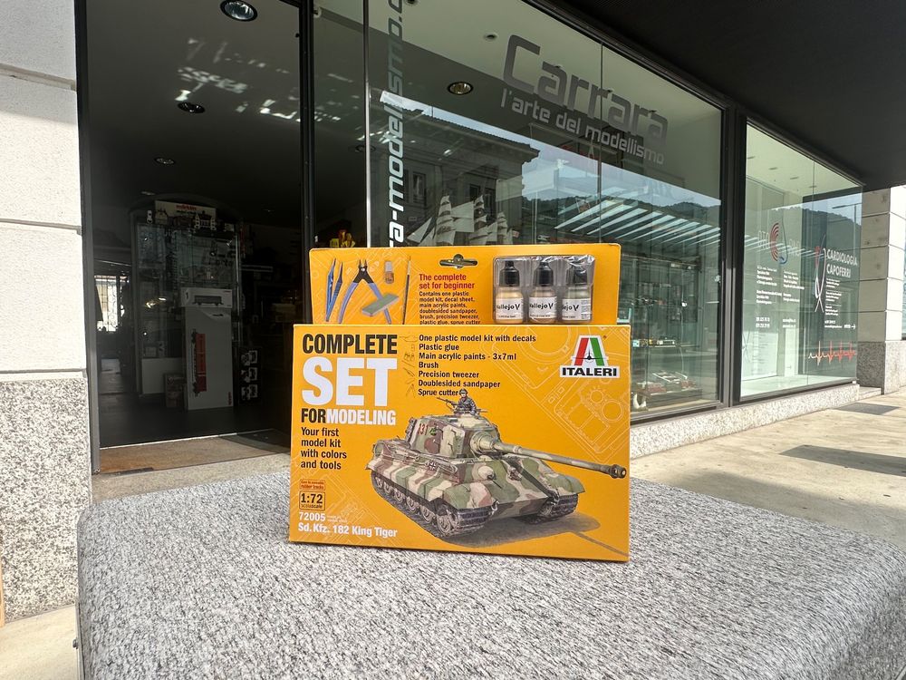 Italeri 1:72 Tank Gift Set 72005 King tiger (Neu und originalverpackt ...