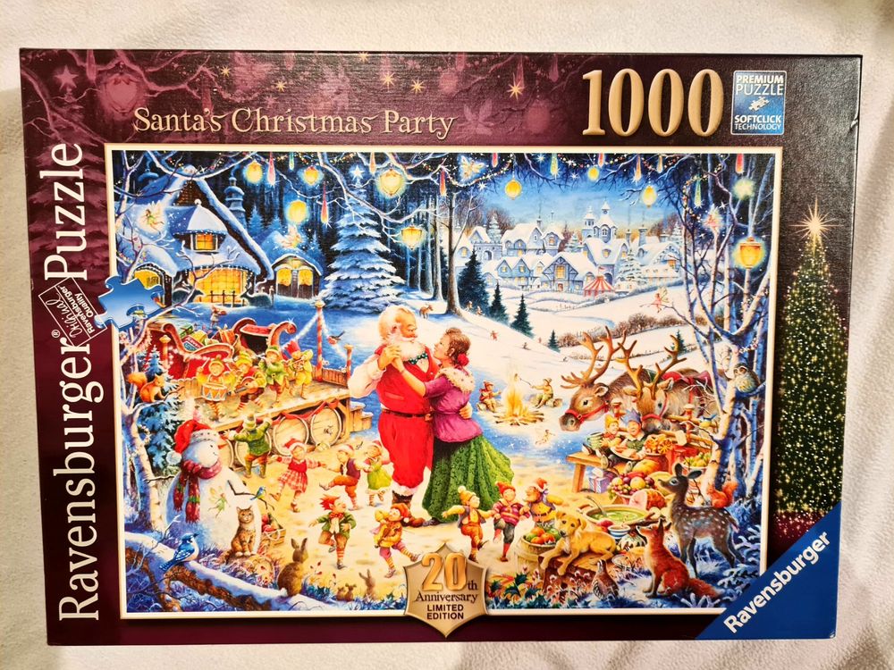 Puzzle Weihnachten "Santa's Christmas Party" (Gebraucht) in Ochlenberg ...
