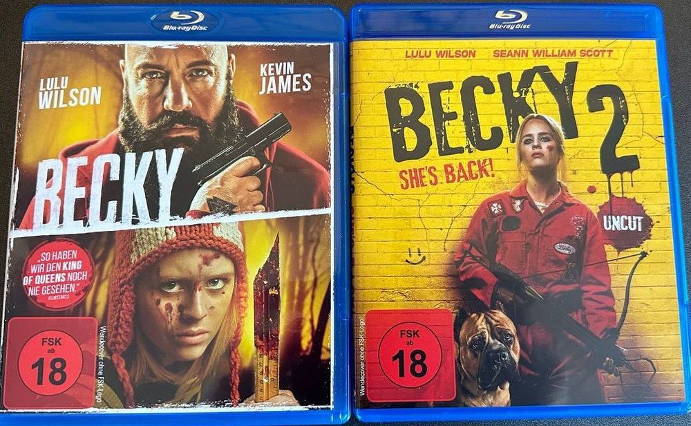 Becky 1+2 Blu-ray UNCUT Action Thriller (Gebraucht) in Beringen für CHF ...