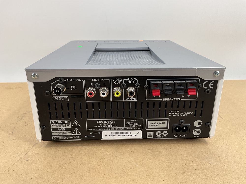 Onkyo CD receiver CR-245 funktioniert (Gebraucht) in Zollikerberg für CHF 5 – mit Lieferung auf ...