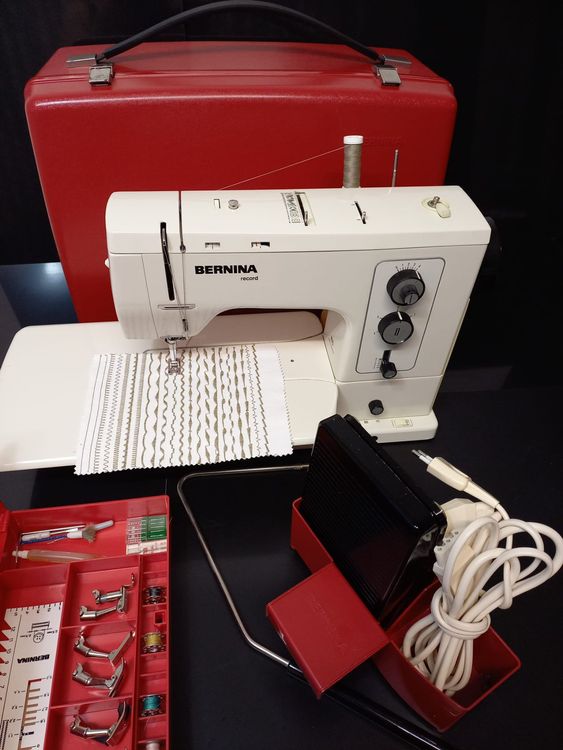 BERNINA 830 RECORD SEHR STARK GARANTIE 3MT FRISCH REVIDIERT (Gebraucht ...