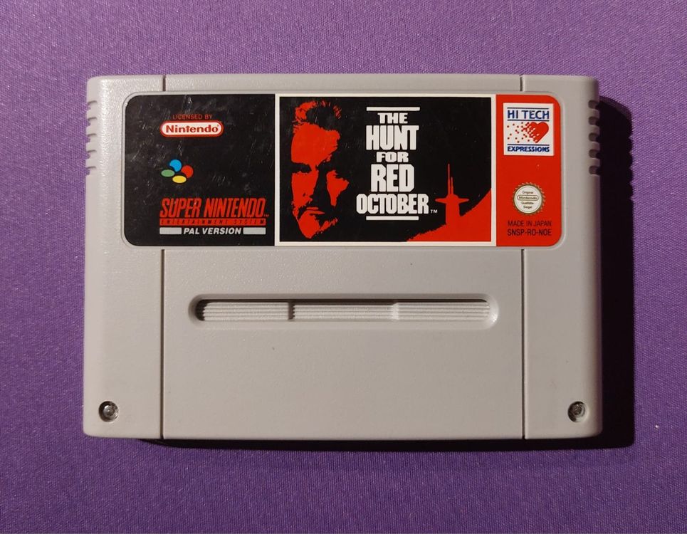 The Hunt for Red October - SNES (Gebraucht) in Bichelsee für CHF 24 ...