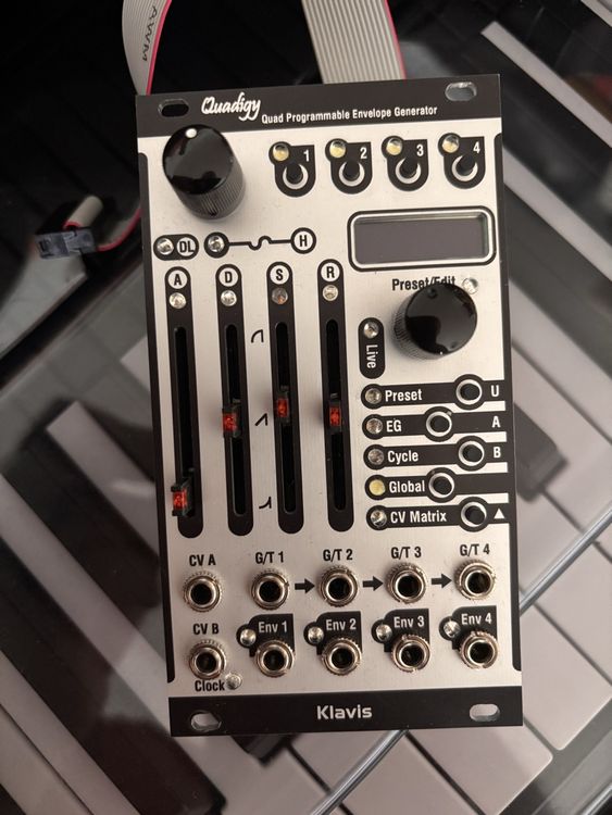 Klavis Quadigy Quad Envelope Generator - Eurorack Module (Gebraucht) in ...