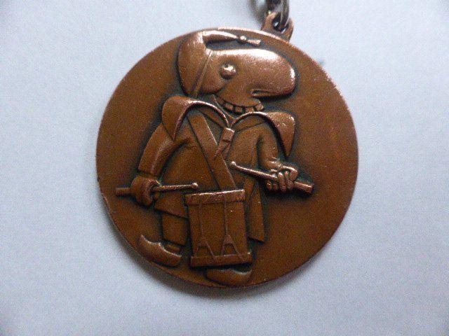 Basel,90 Johr Breo-Clique,Anhänger,Kupfer,Waggis,Fasnacht (Gebraucht ...