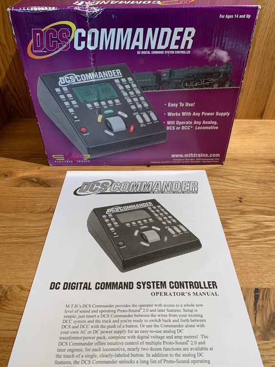 MTH DCS Commander, Trafo Steuerung, DCC, Spur 0, OVP (Gebraucht) in Hombrechtikon für CHF 129 ...