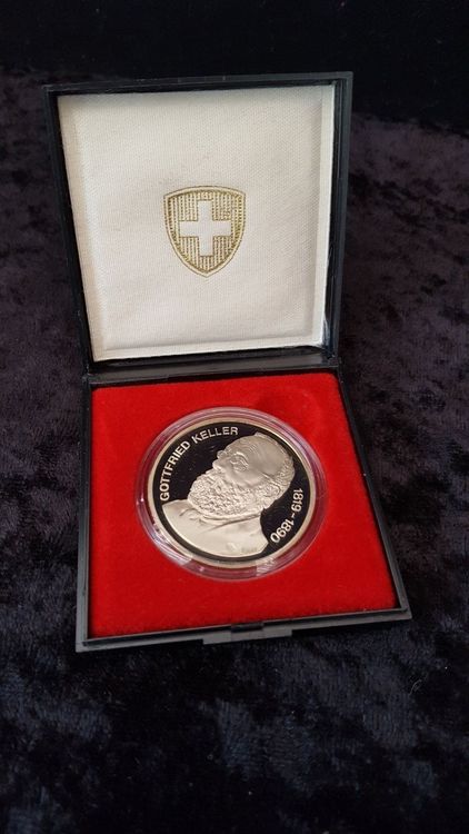 5 Franken Sonderm. Gottfried Keller 1990 (Gebraucht) in Reinach für CHF 12 – mit Lieferung auf ...