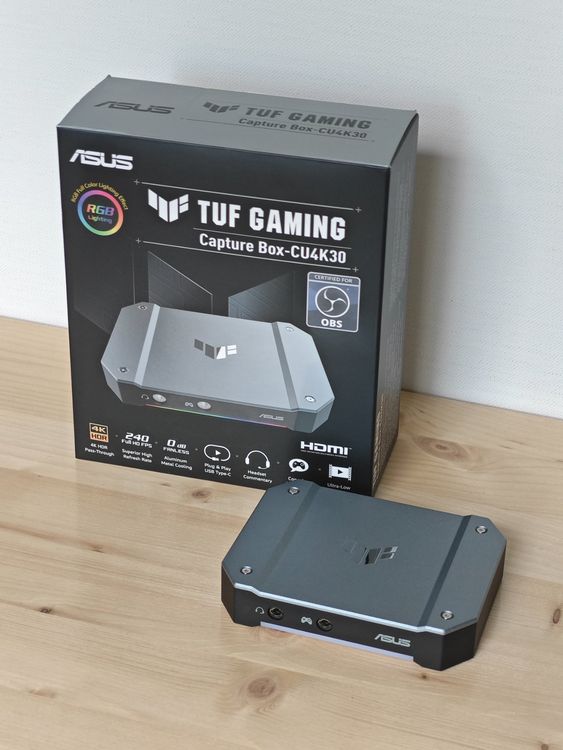 ASUS TUF GAMING Capture Box CU4K30 | Kaufen auf Ricardo
