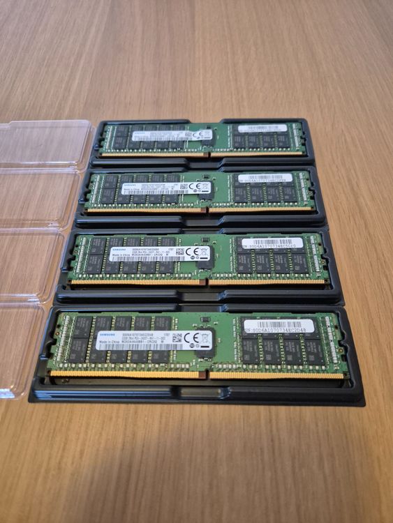 128GB DDR4 ECC Ram (4x 32GB Samsung) (Gebraucht) in Lengnau AG für CHF ...