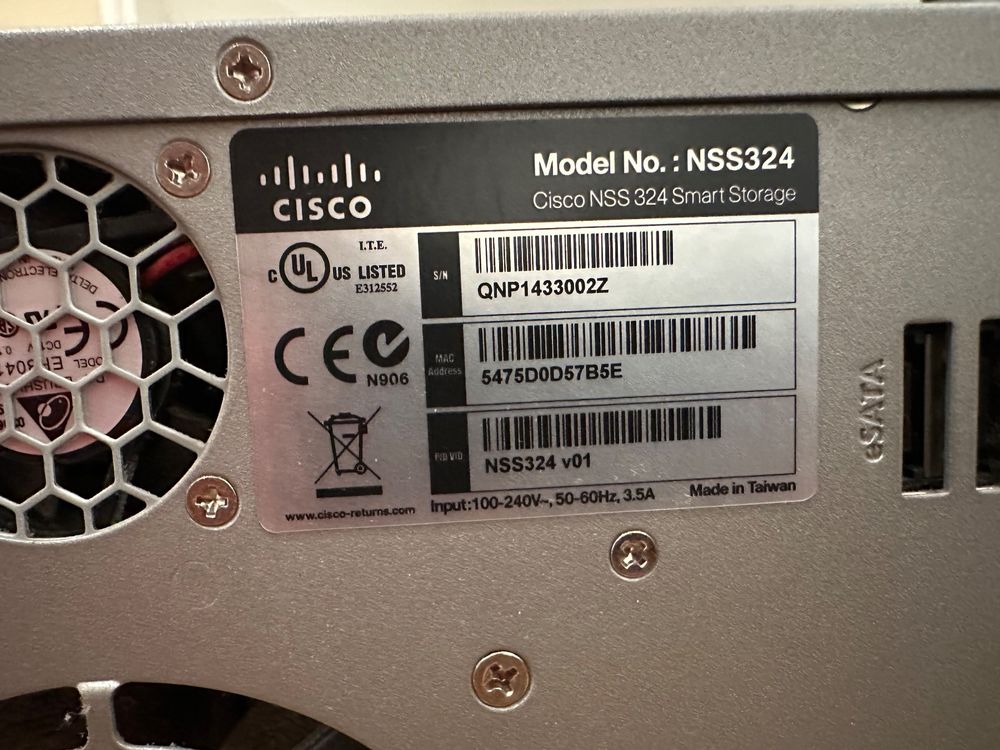 Cisco NSS324 Smart Storage - NAS System - Top Zustand! (Gebraucht) in ...