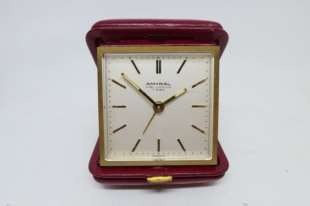 Amyral Looping 7 Rubis Reisewecker Wecker mechanisch (Gebraucht) in ...