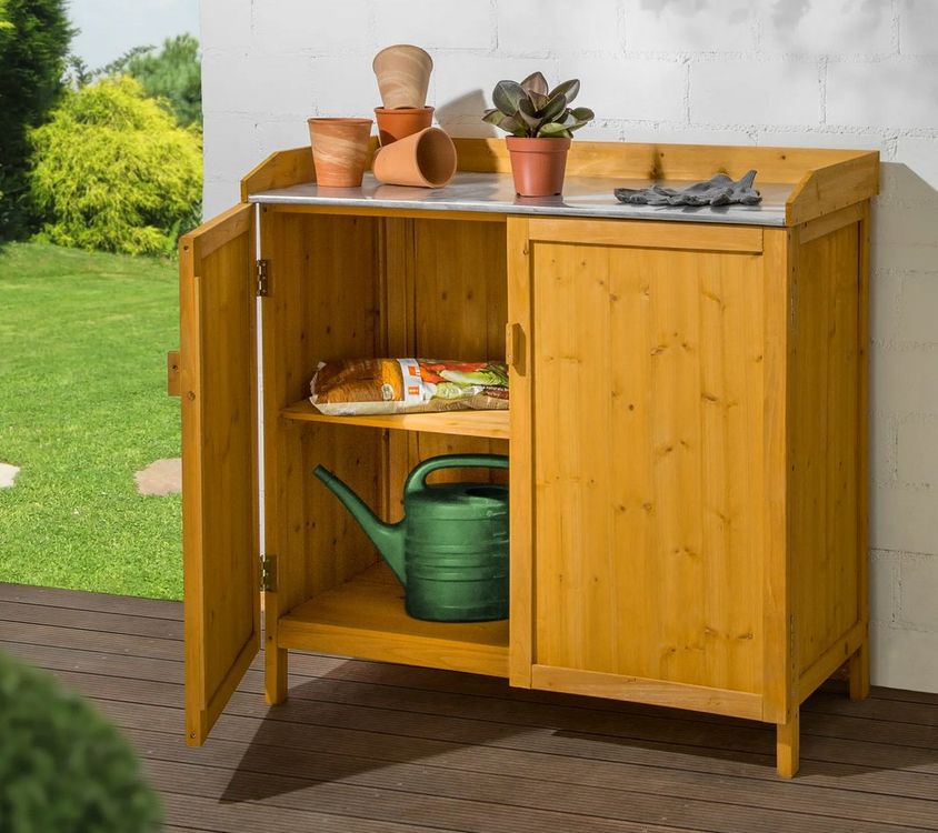 Faszinierend Pflanztisch Mit Unterschrank Bild