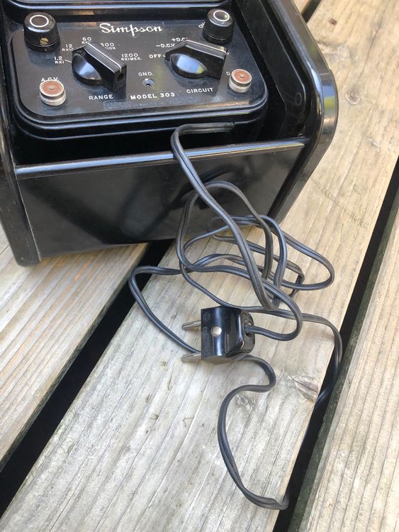 SIMPSON Model 303 Vintage Messgerät | Kaufen auf Ricardo