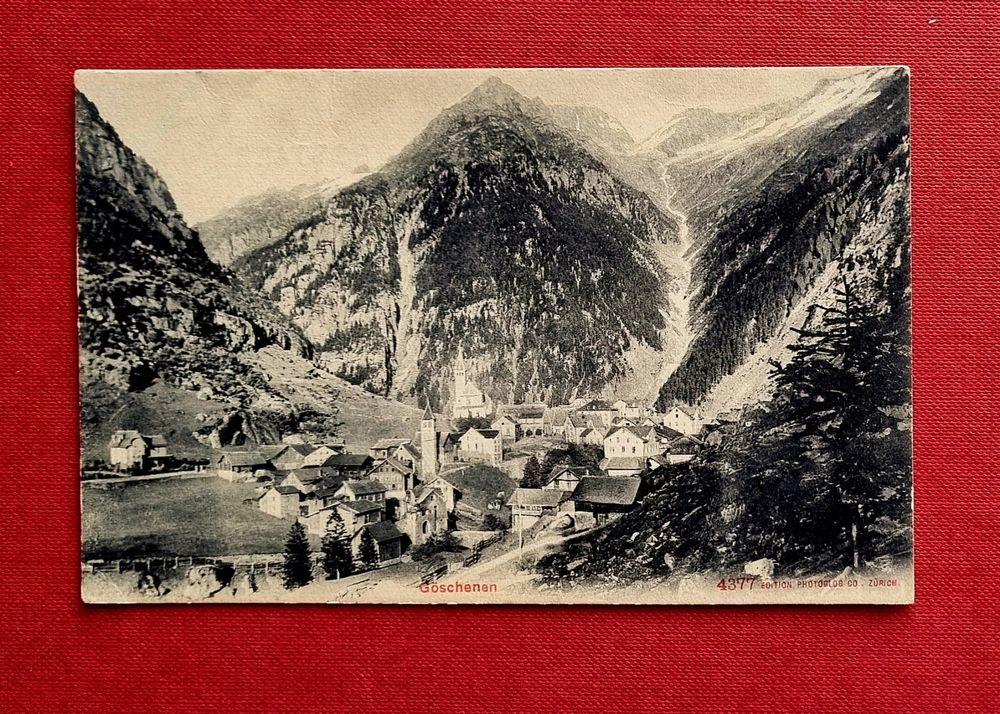 Göschenen - Dorfansicht - 1907 | Kaufen auf Ricardo