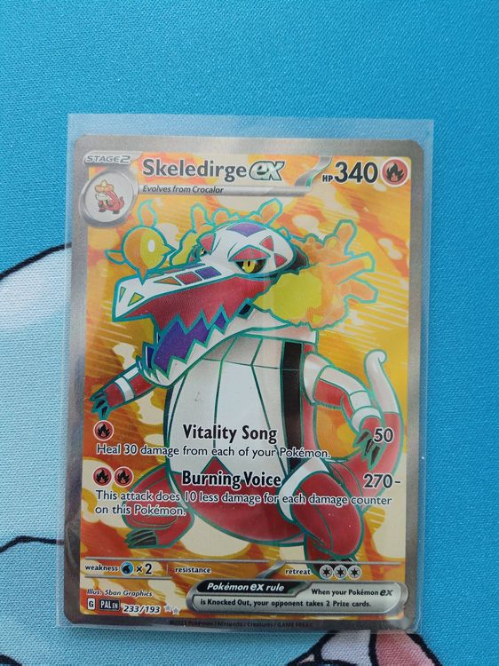 Skeledirge ex Full Art - Paldea Evolved Skelokrok ex (Neu (gemäss ...