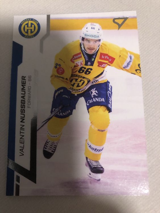 Valentin Nussbaumer HCD Hockey Card | Kaufen auf Ricardo