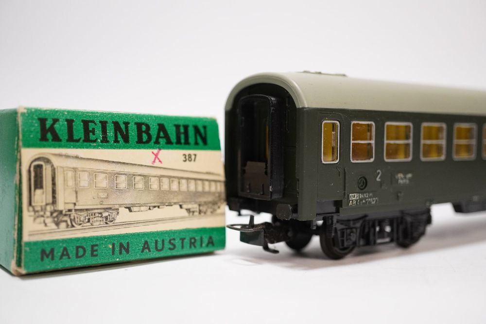 2∑ Kleinbahn 387 ÖBB D-Zugwagen AB4 grün (Gebraucht) in Uetendorf für ...