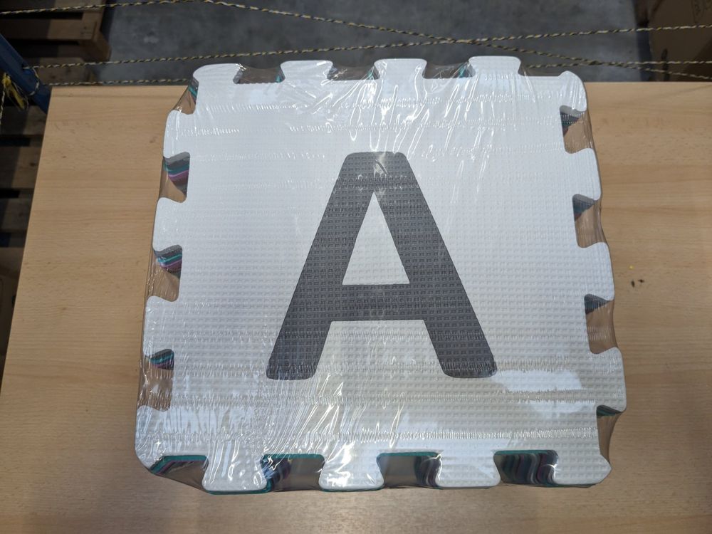 Puzzlematte ABC + Zahlen 36 Teile 33x33cm (Neu und originalverpackt) in ...