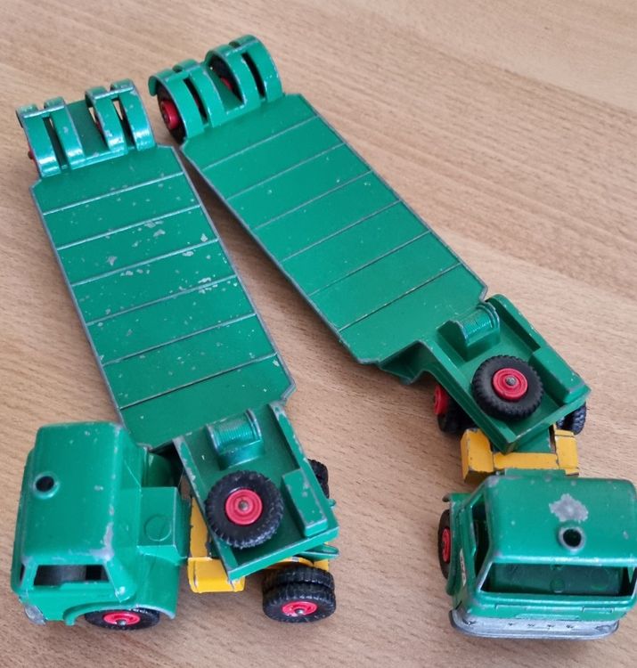 2* Matchbox King Size Tractor+Low-Loader (Gebraucht) in Pont de la ...