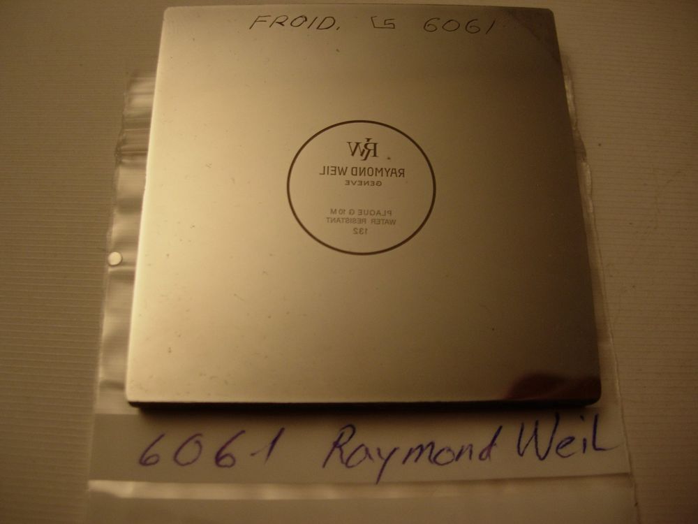 Cliche/Druckplatte RAYMOND WEIL 6061 | Kaufen auf Ricardo