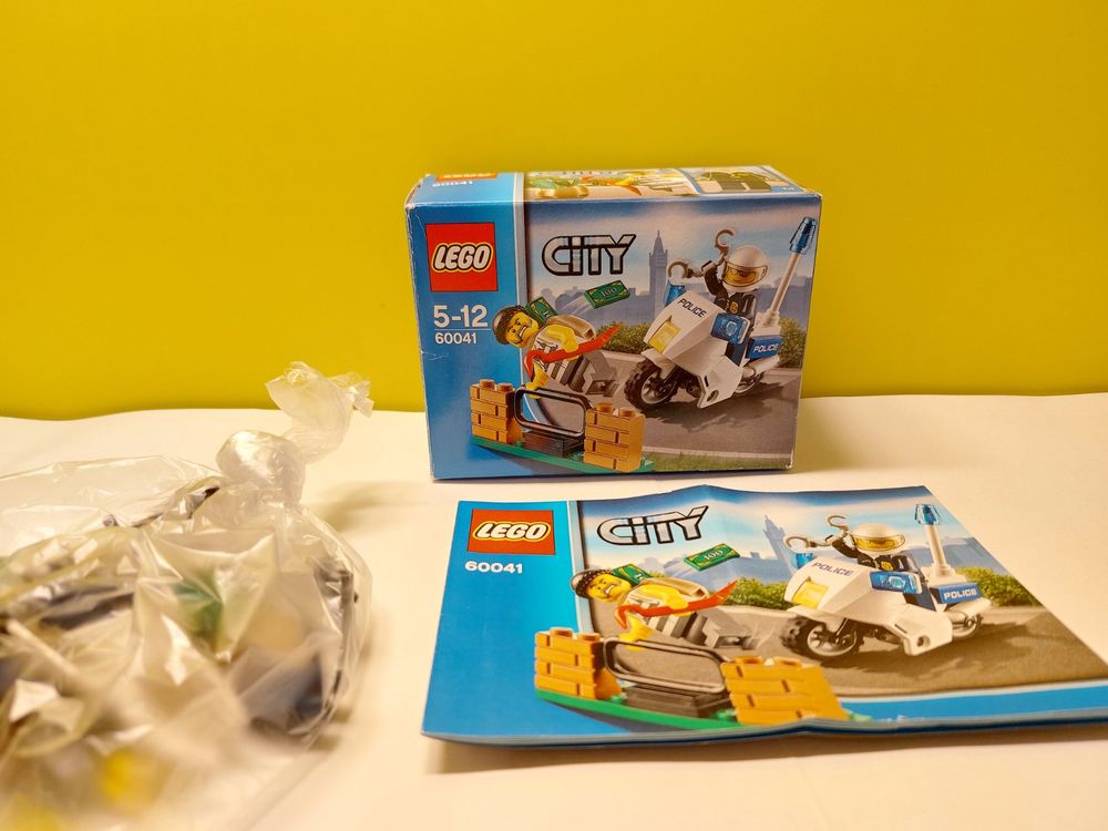 LEGO City 60041 - Polizei-Motorrad-Jagd - BA und OVP | Kaufen auf Ricardo